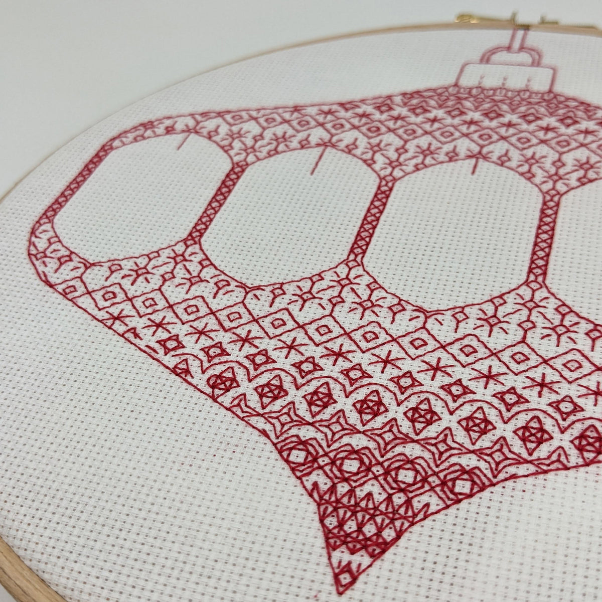 2024 Charity Christmas Stitch-a-long Big Bauble – The Steady Thread