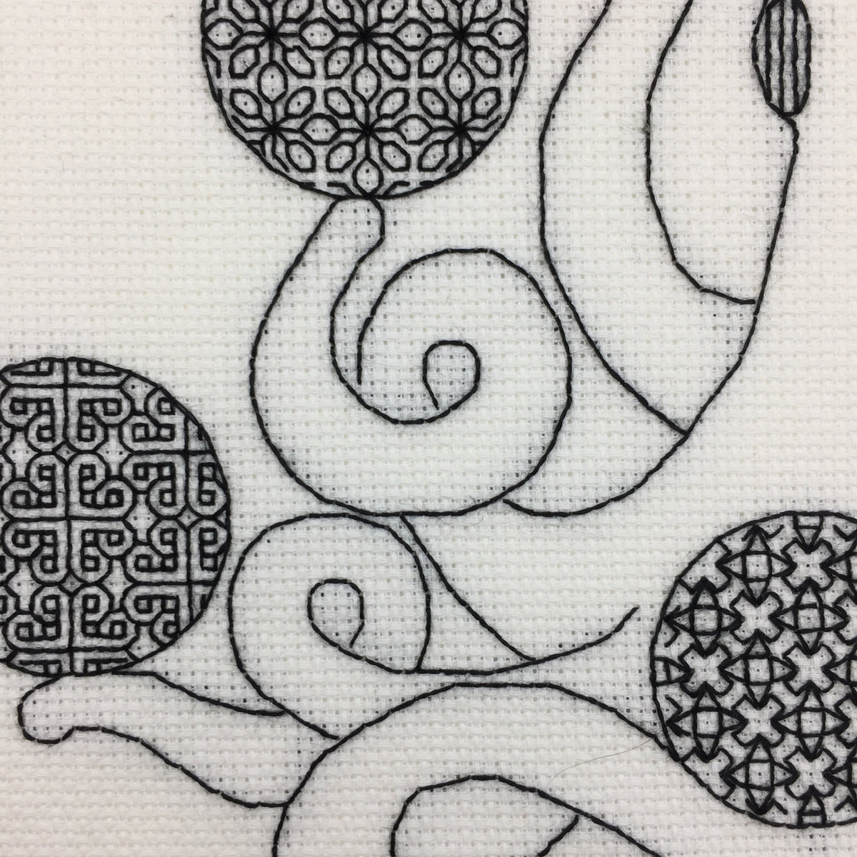 Blackwork embroidery – The Steady Thread
